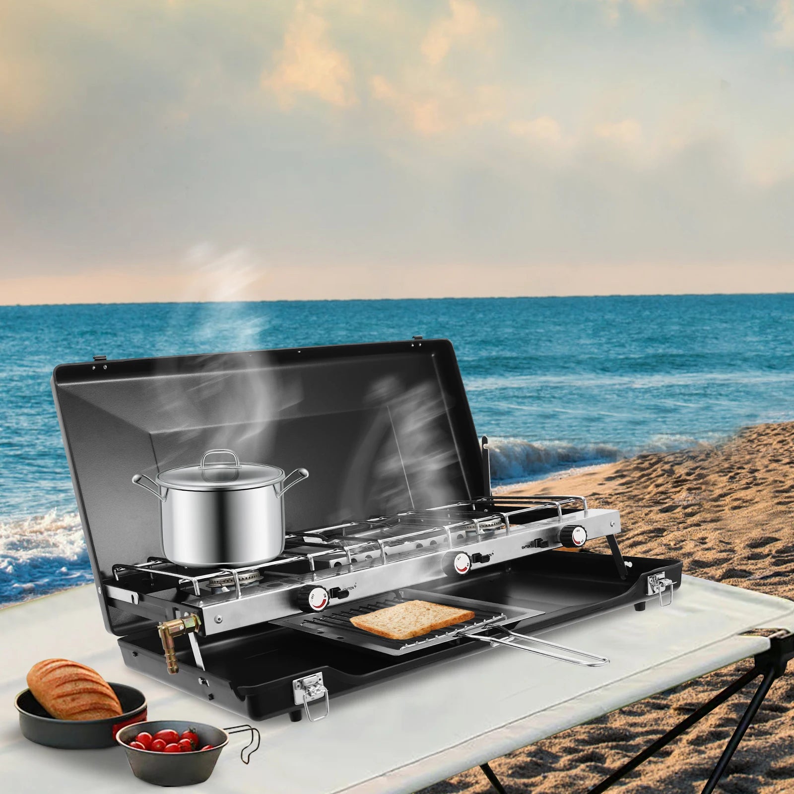Portable Propane Gas Camping Stove – ExploreOutdoorsShop